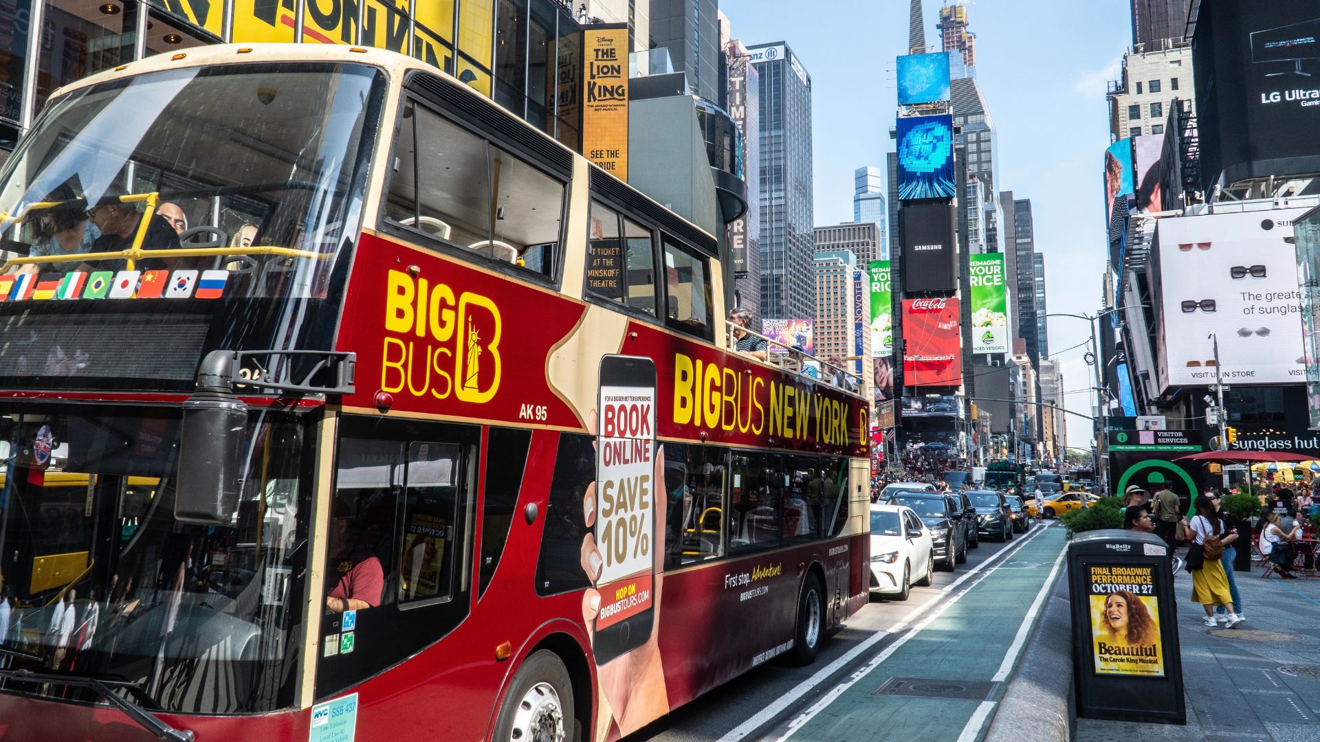 Hop On Hop Off New York - Bus Tours | From $60.00 | 2025